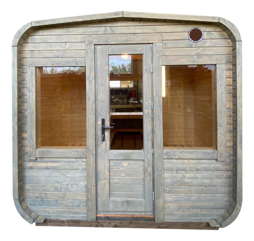 Badstue KUBE 2M - Her får du bad og kos